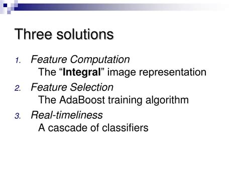Ppt Robust Real Time Face Detection By Paul Viola And Michael Jones 2002 Powerpoint