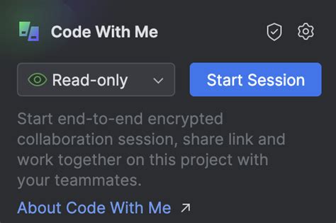 getting started with code with me rustrover documentation