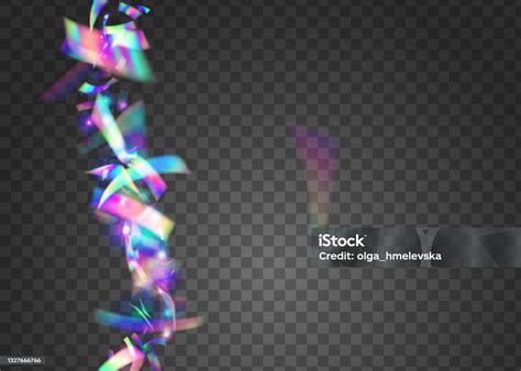 생일 반짝이 네온 배경 디스코 배너 레이저 크리스마스 뱀 투명 틴셀 피에스타 호일 크리스탈 아트 블루 파티 효과 핑크 생일 반짝이 기념일에 대한 스톡 벡터 아트 및 기타