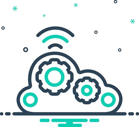Mix Icon For Cloud Computing Wifi 19506973 Vector Art At Vecteezy