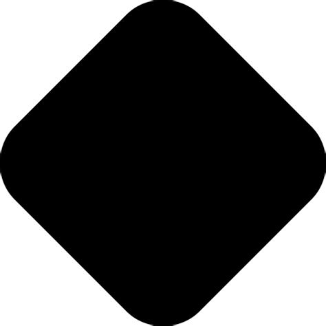 Square Rotated Filled Icon Svg Png Free Download