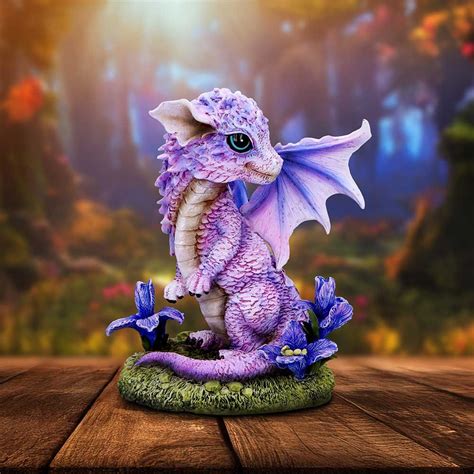 Iris Flower Dragon 12cm