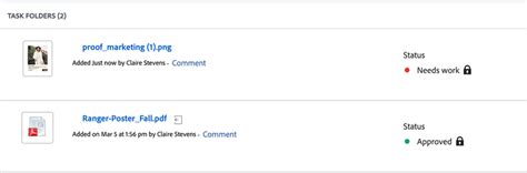 Document Decision Status Overview Adobe Workfront