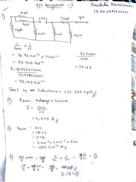 Eee Assignment 1 Shradhdha Pdf Eee Assignment 1 Shradhdha Pdf