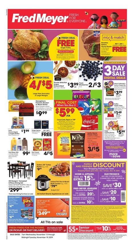 fred meyer weekly circular nov 13 nov 19 2019