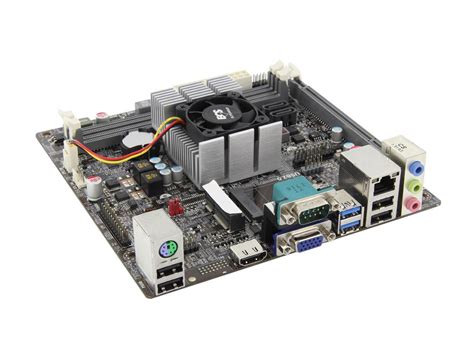 Ecs Kbn I 5200 Amd A6 5200 Quad Core Processor Mini Itx Motherboard Cpu Vga Combo