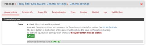 Squid Squidguard Lightsquid And Clam Av In Pfsense Part Ii Lbt
