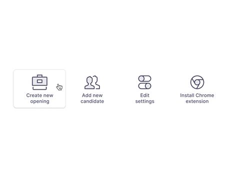 quick actions icons by francesco cutolo on dribbble