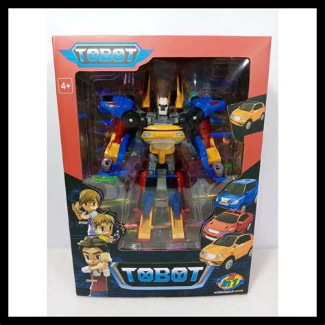 Jual Tritan Tobot Gabungan 3 Mobil Berubah Robot X Y Z Champion Tritan 3 Warna Shopee Indonesia