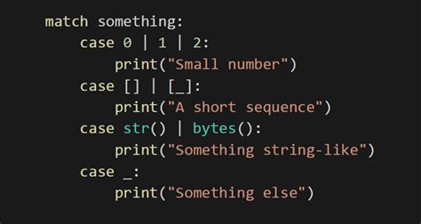 Python Will Soon Support Switch Statements Hackaday