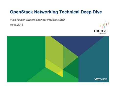 Open Stack Networking101part 2techdeepdive Ppt