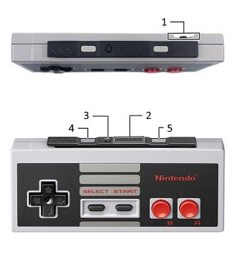 NES Controller Diagram Support Nintendo