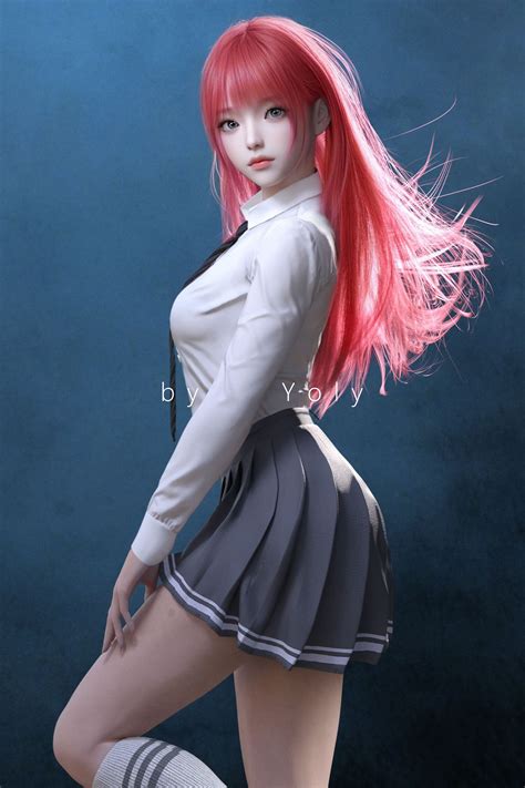 Kizuna Ai Yoly Women Virtual Youtuber Asian Digital Art Hd Phone
