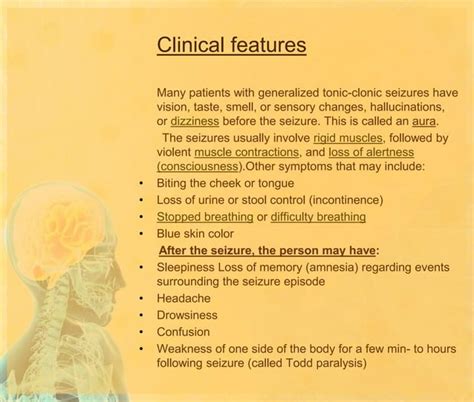 Generalised Tonic Clonic Seizures Pptx Herbs And Supplements Alternative Medicine