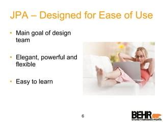 Java Persistence Api Jpa A Brief Overview Ppt Databases Computer Software And Applications
