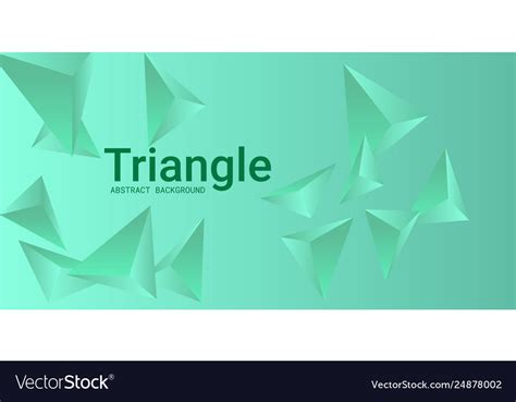 Abstract Composition Triangle Royalty Free Vector Image