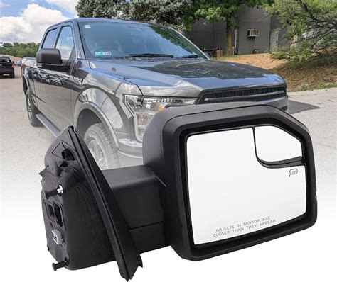 Right Passenger Side Door Mirror With Blind Spot Glass Assembly