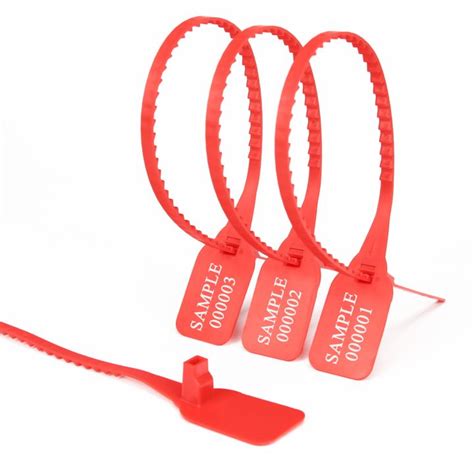 1050100pcs Tamper Proof Seal Tags Serial Numbered Security Seals