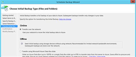 Implementing The Azure Backup Service For Files And Azure Vms