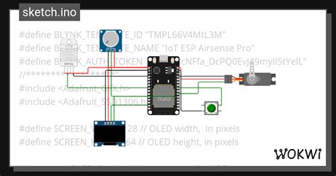 Airsense Simulation 2 Wokwi Esp32 Stm32 Arduino Simulator