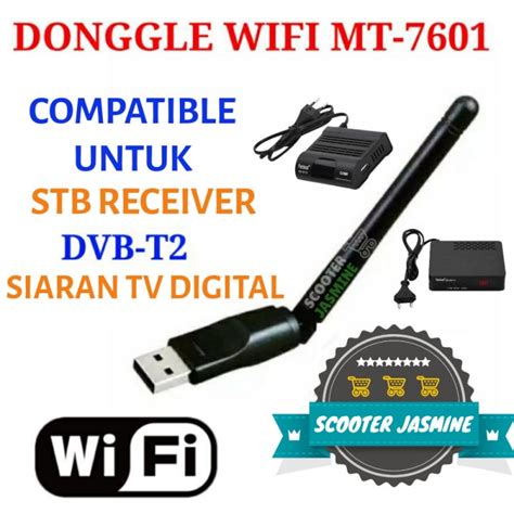 Wifi Adapter Mt Usb Wifi Dongle Receiver Stb Dvb T Dongle Usb Mediatek Lazada Indonesia