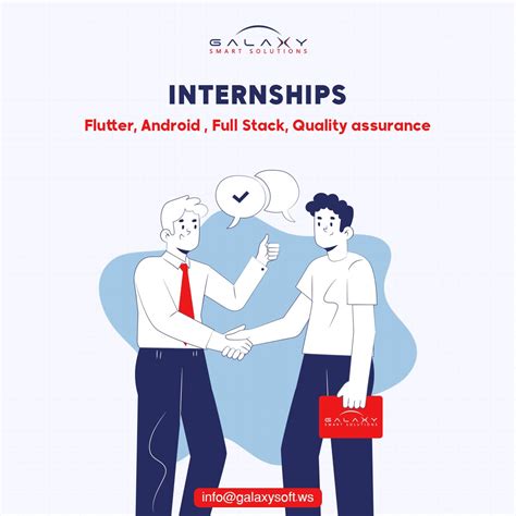 Internship Opportunity Position Flutter Android Full Stack