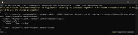Execute Kubectl Commands From Azure Cli