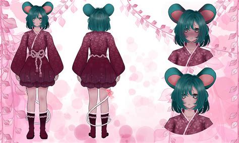 Mouse Vtuber Char Sheet On Toyhouse