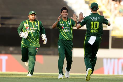 Abbas Afridi Celebrates His First International Wicket With Shaheen