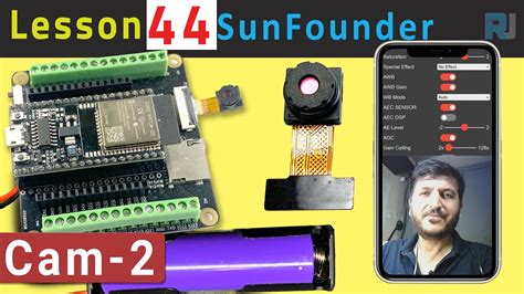 ESP32 Tutorial 44 ESP32 Camera Web Server Video Stream Over Wifi CAM 2 SunFounder S ESP32