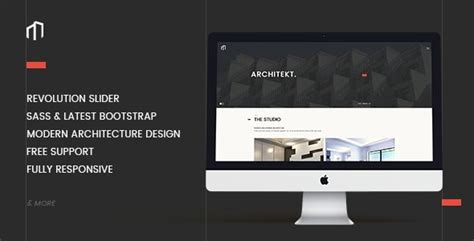 Architekt Architecture Bootstrap Template
