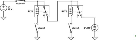 Latching Circuit Diagram Latching Circuit Diagram