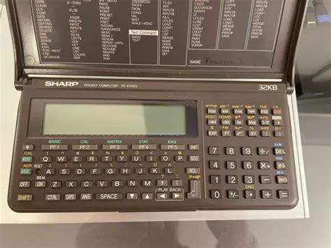 sharp pocket computer pc e500s eur 30 00 picclick de