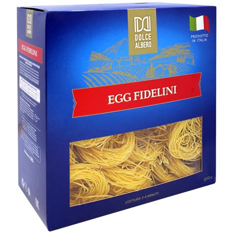Макаронные изделия Dolce Albero Egg Fidellini (гнезда яичные спагетти ...