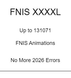 FNIS XXXXL Patch Other LoversLab