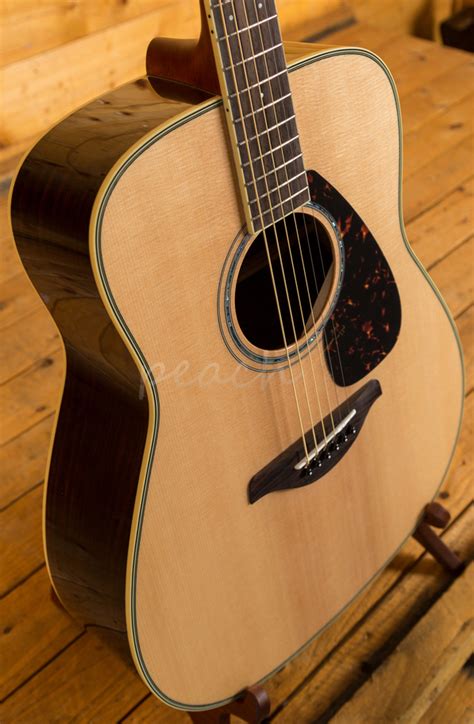 Yamaha FG830 Acoustic Natural - Peach Guitars
