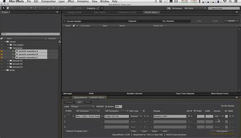 QueueMaster Automates The After Effects Render Queue Lesterbanks