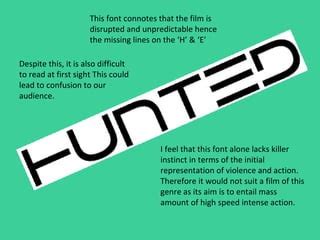 Fonts Powerpoint PPT