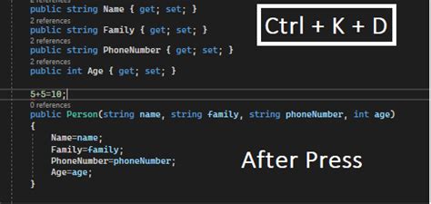 C The Reason For The Automatic Correction Shortcut Key Ctrl K D Not Working For Some