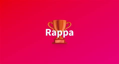 Rappa A Hugging Face Space By Wanters