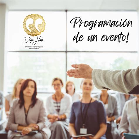 Programación de un evento Diga Hola Say Hello