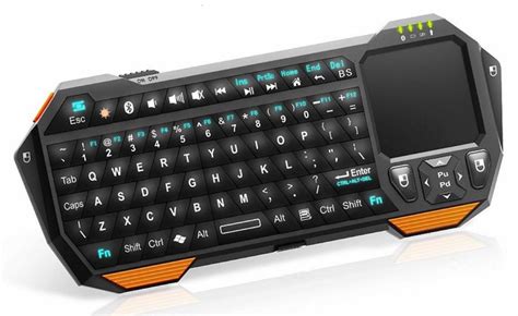 Newest Mini Wireless Bluetooth Keyboard Handheld With Touchpad