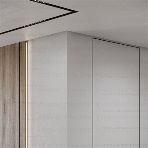 Теневой профиль для потолка купить в Москве по выгодной цене Смарт раздвижные системы рф