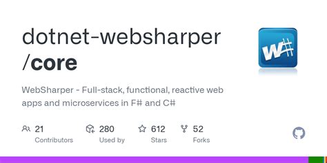 Issues · Dotnet Websharpercore · Github