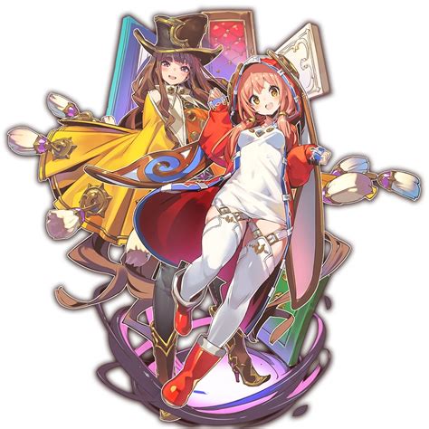 Safebooru 2girls Absurdly Long Hair Boots Brown Hair Hat High Heels