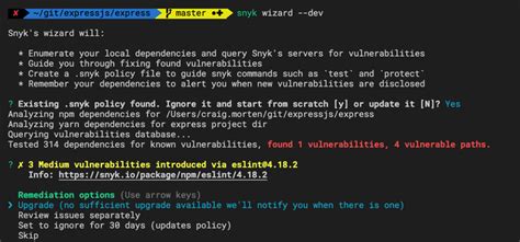 How To Use Snyk For Fixing Node Module Vulnerabilities DEV Community