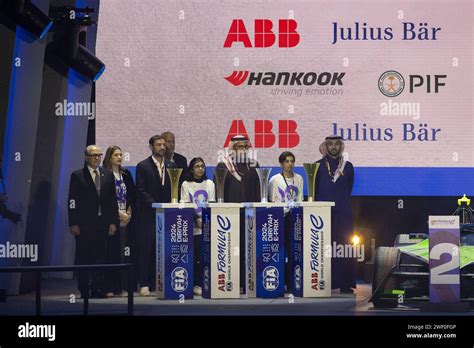 Abb Podium Portrait During The 2024 Diriyah E Prix 2nd Meeting Of