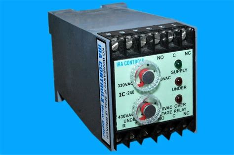 Under Over Voltage Relay 2 Pole At ₹ 1250 Piece In Greater Noida Id 17053896233
