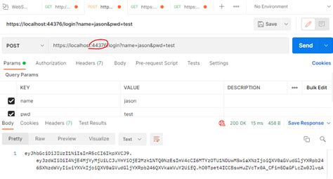 share jwt token between core 5 web api stack overflow