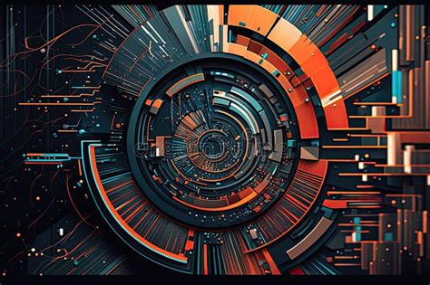 An Abstract Background Image That Represents The Complexity Of The